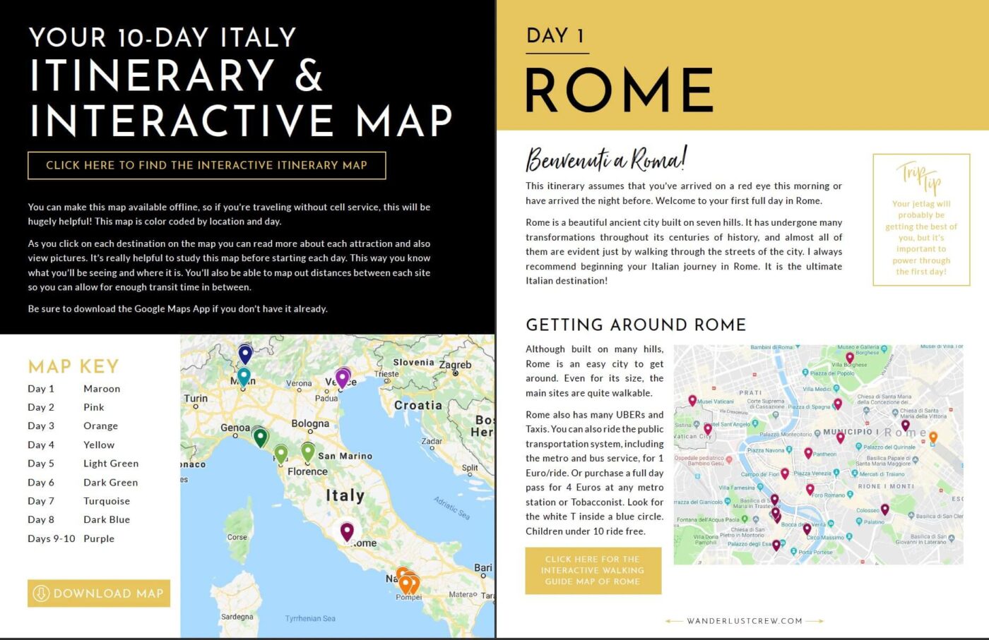 Italy and Greece Trip Combo | i Heart Italy