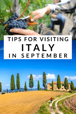 Traveling to Italy in September: What You Need to Know | i Heart Italy